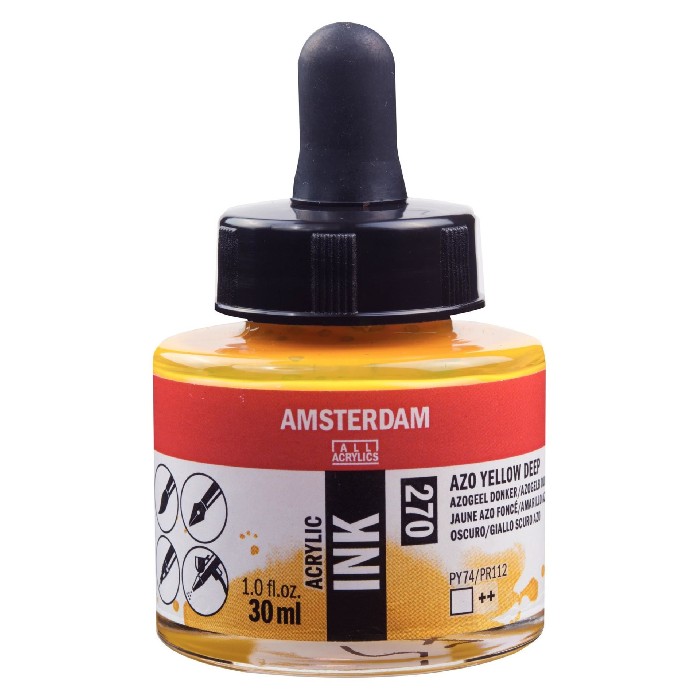 Ink Azo Yellow Deep 270 :: westersart