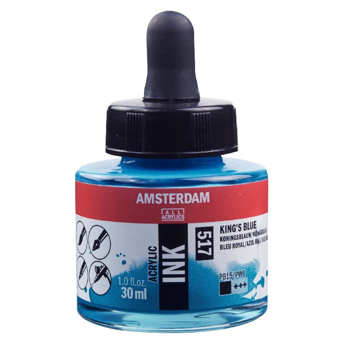 Ink King’s Blue 517 :: westersart
