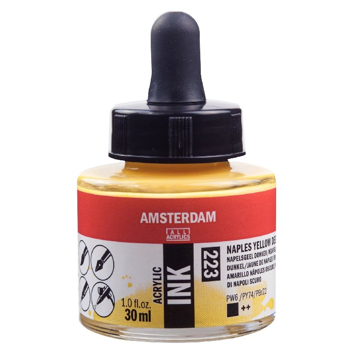 Ink Naples Yellow deep 223 :: westersart